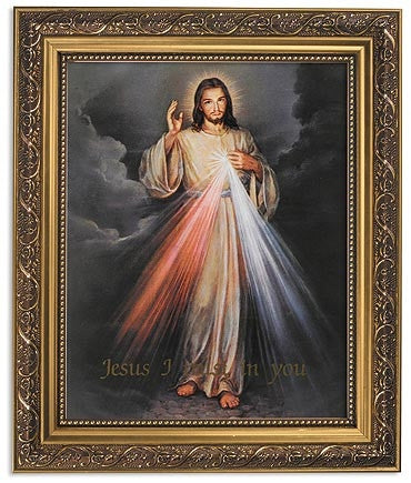 The Divine Mercy Picture Frame – Catholic E-Store